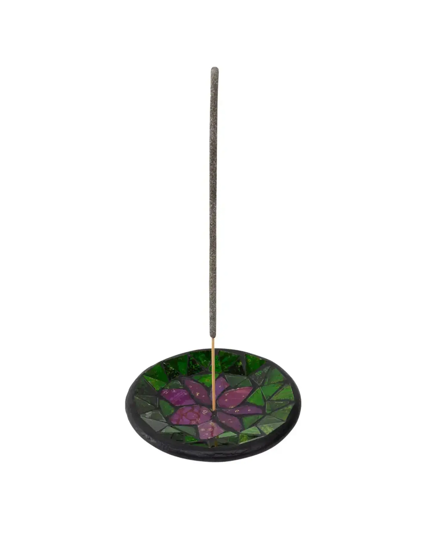 Benjamin International Glass Lotus Incense Burner - Coyote Moon