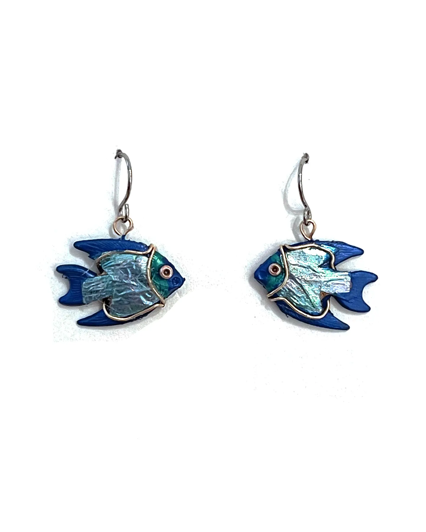Susan Packard Mini Fish Earrings - Coyote Moon