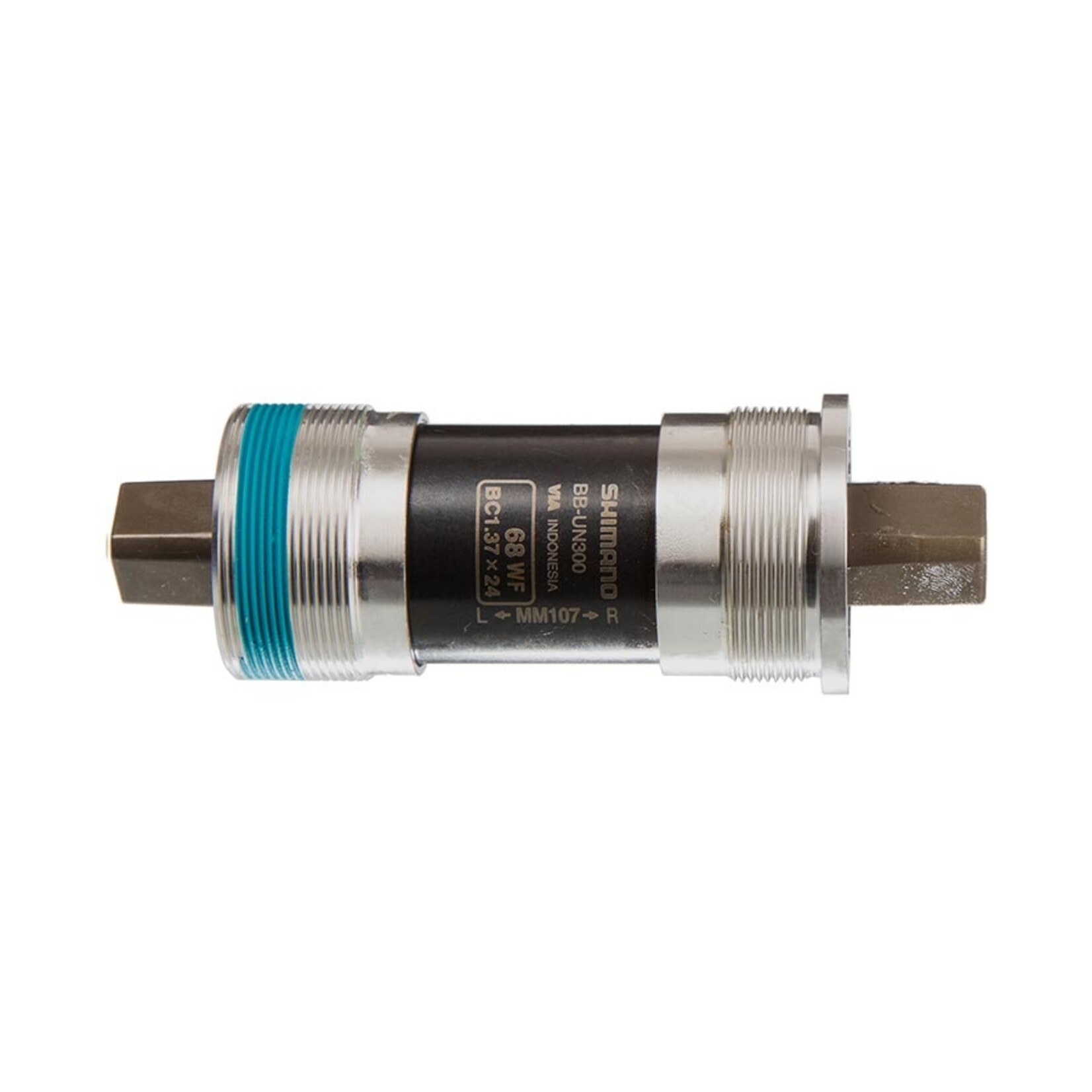 Shimano, BB-UN300 MM107, Square Taper BB, British, 68mm, : 107mm ...