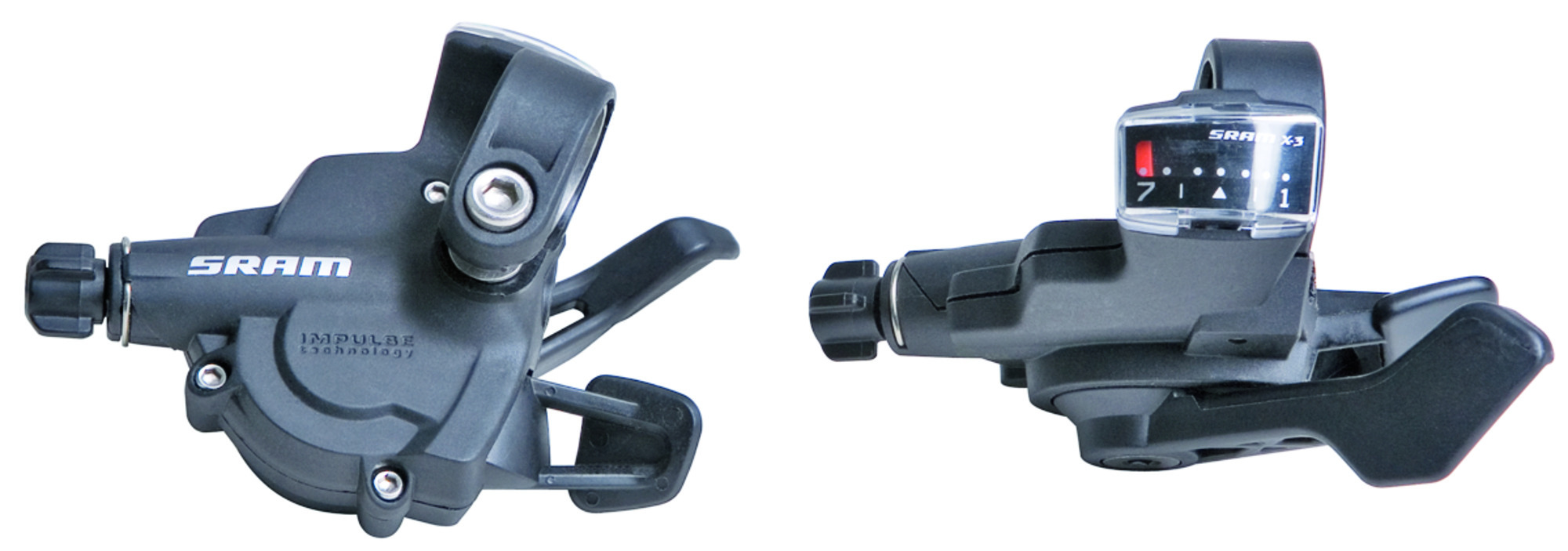 SRAM X3 TRIGGER SHIFTER - 7 SPEED REAR - Popeyes Cycle and Sports