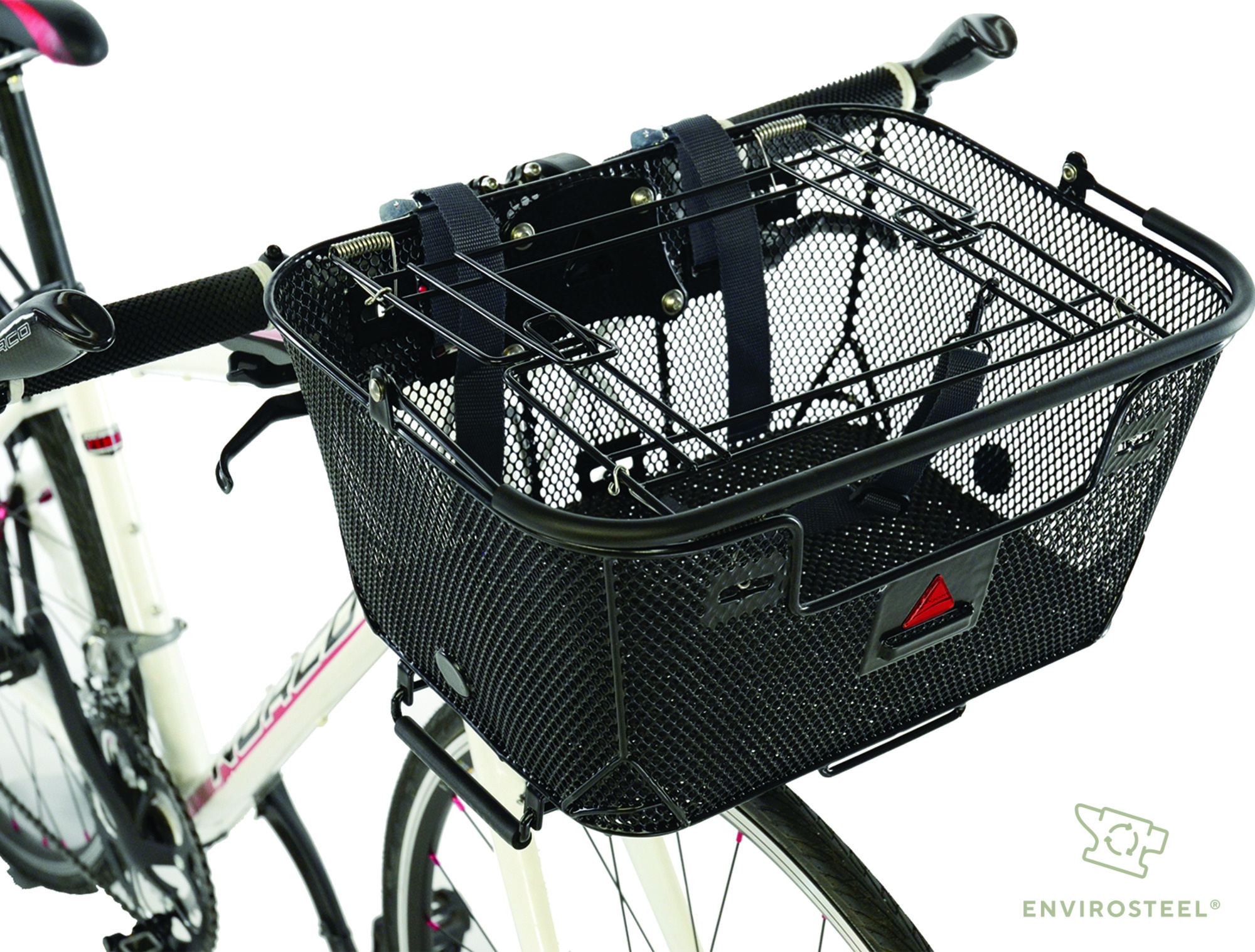 AXIOM QUICK RELEASE DUAL FUNCTION PET BASKET - BLACK - Popeyes Cycle ...
