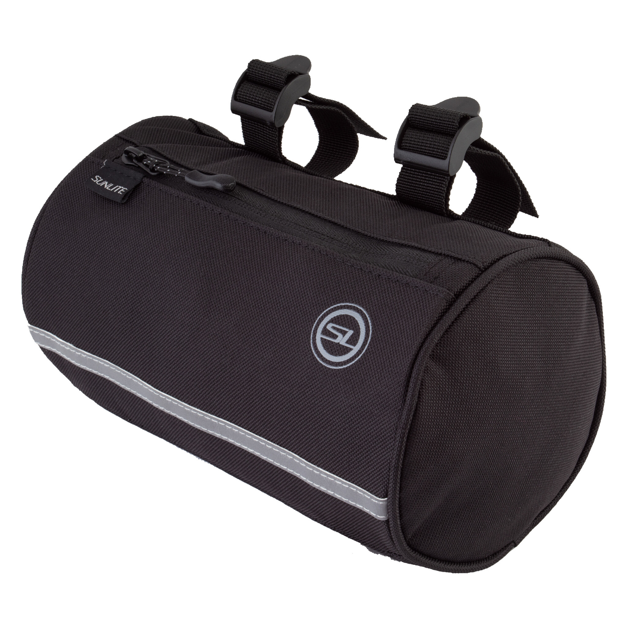 Handlebar Roll Bag Handlebar Roll Bag, Size 8.6x4.7x4.7", Colour Black ...