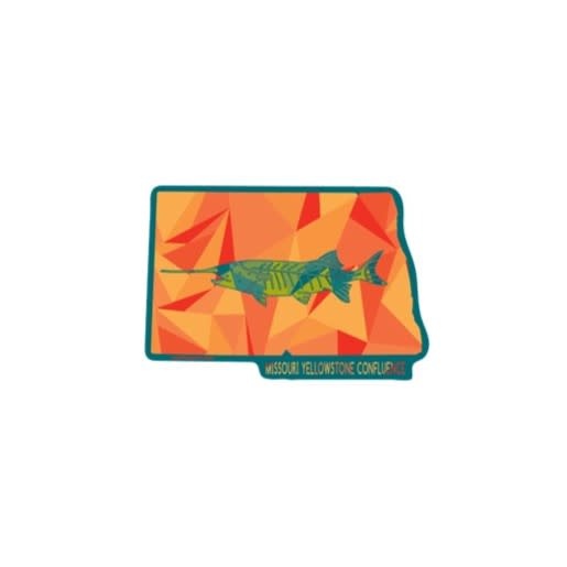 Paddlefish: MYCIC Remnant Sticker - North Dakota State Museum