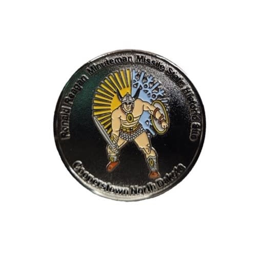 Warrior of the North Challenge Coin - North Dakota State Museum