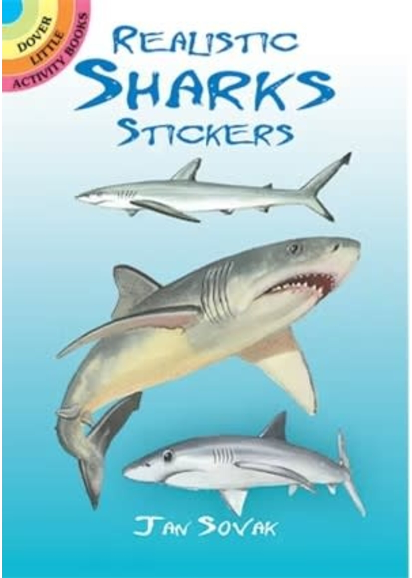 Realistic Sharks Stickers - North Dakota State Museum