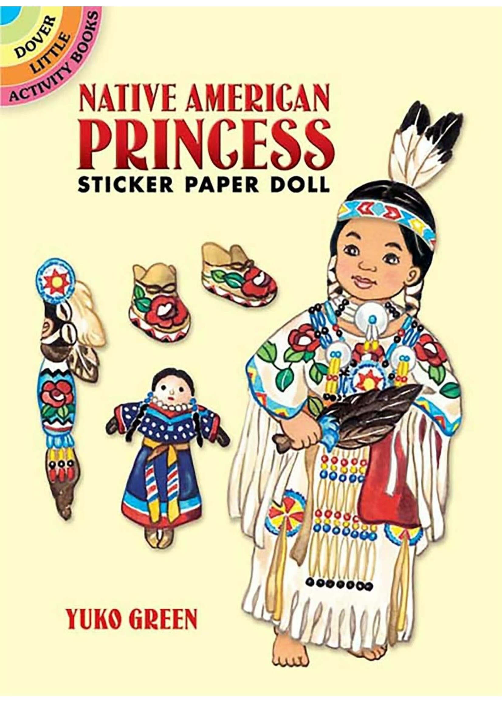Native American Princess Sticker Paper Doll - North Dakota State Museum