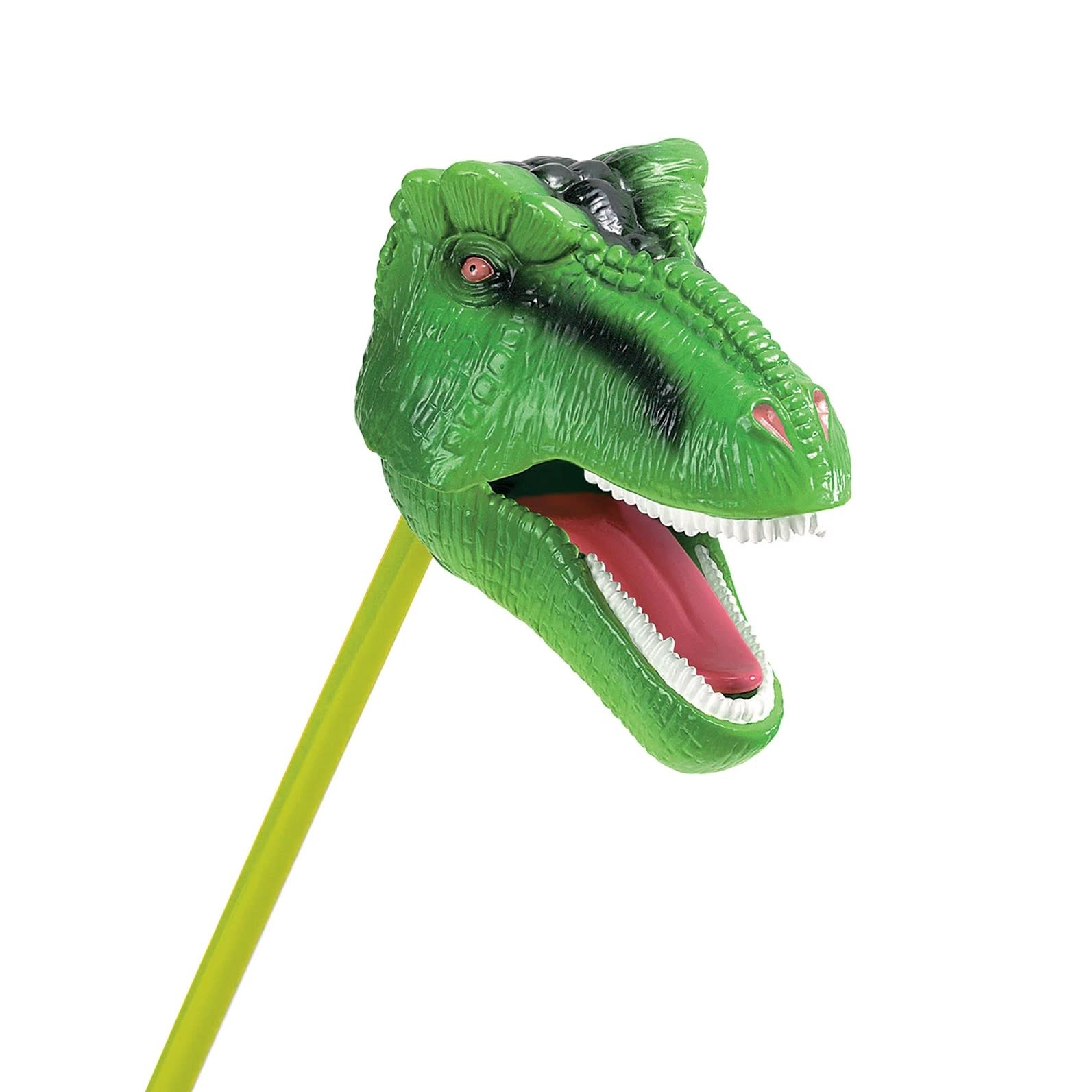 Green T-Rex Snapper Toy - North Dakota State Museum