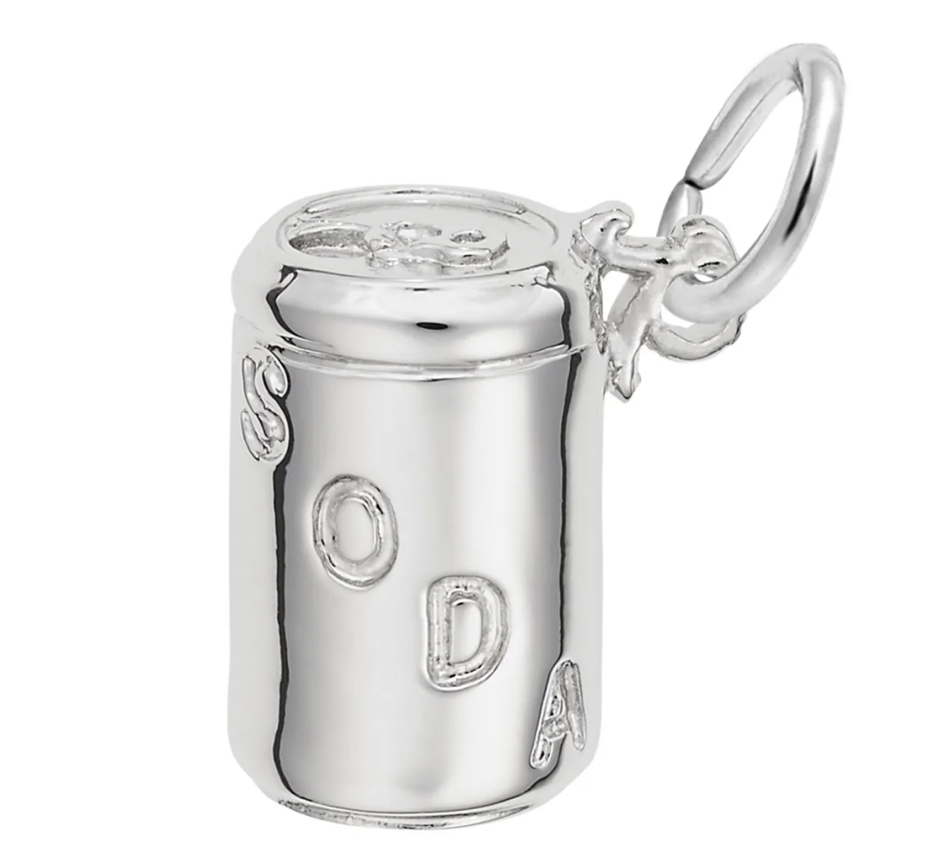 Rembrandt SS Soda Can Charm - Angel Haven Specialty Jewelers