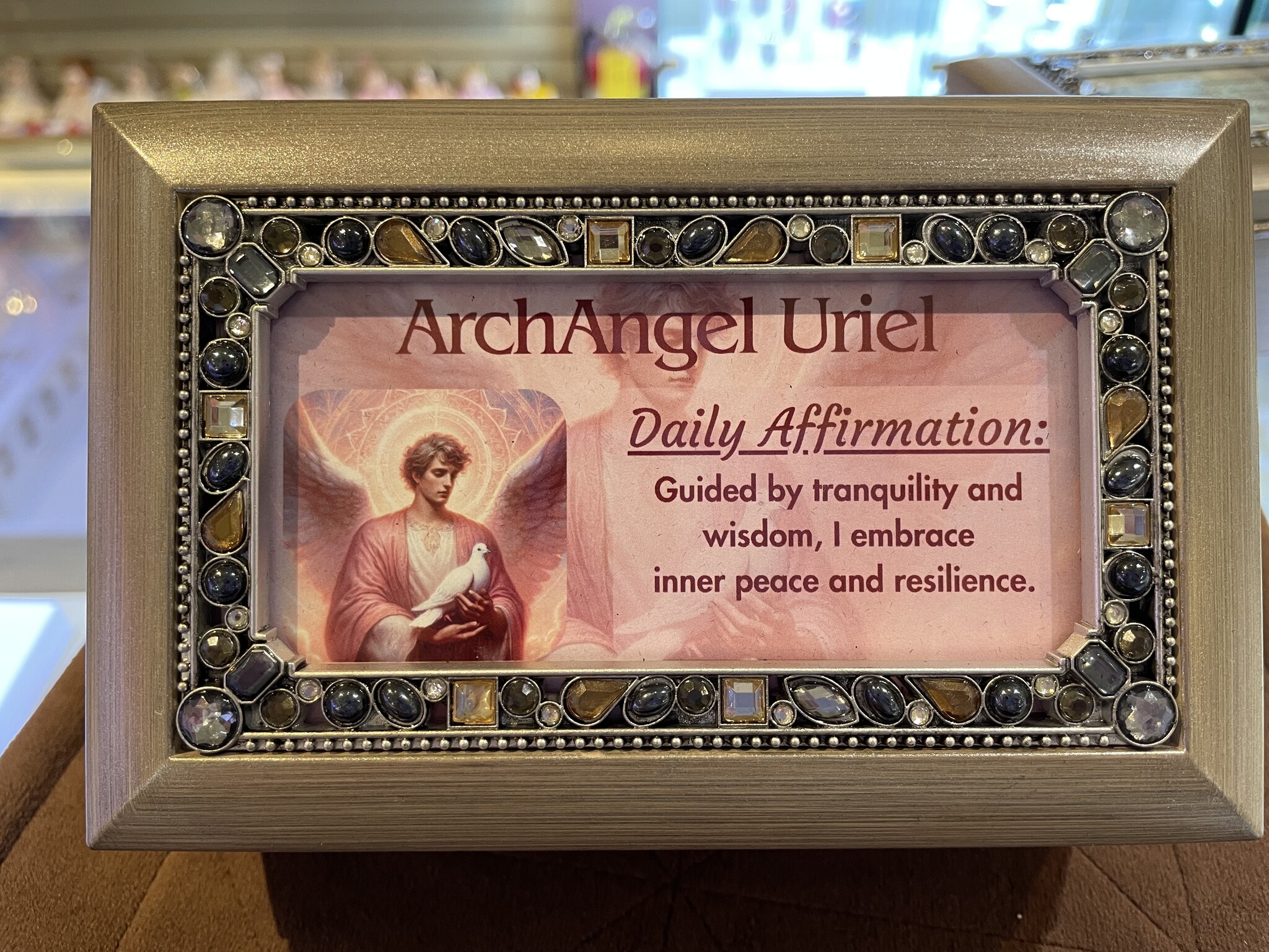 Uriel Small Music Box - Angel Haven Specialty Jewelers