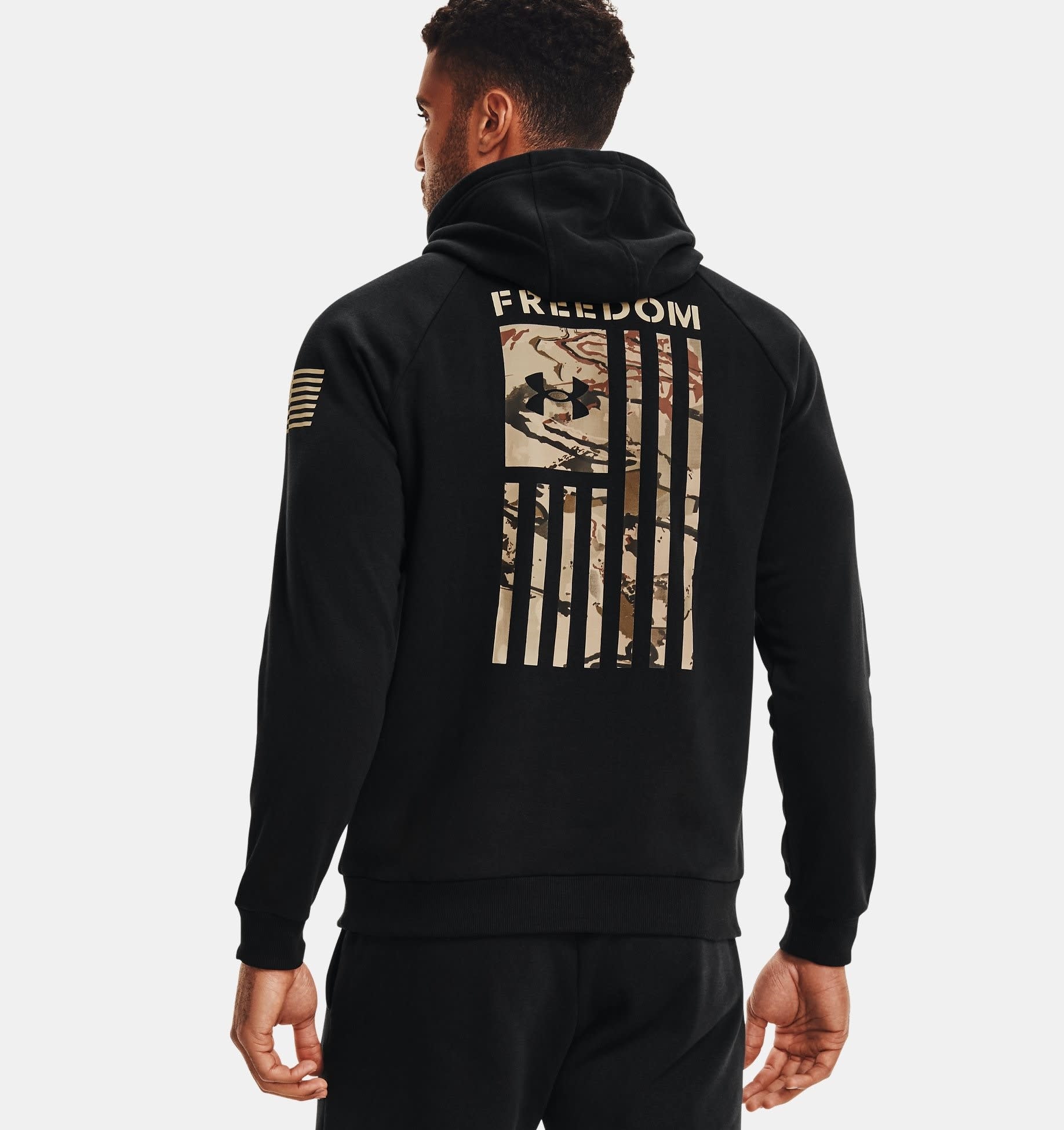 Men's UA Freedom Flag Hoodie - Outdoor Insiders New Milford PA