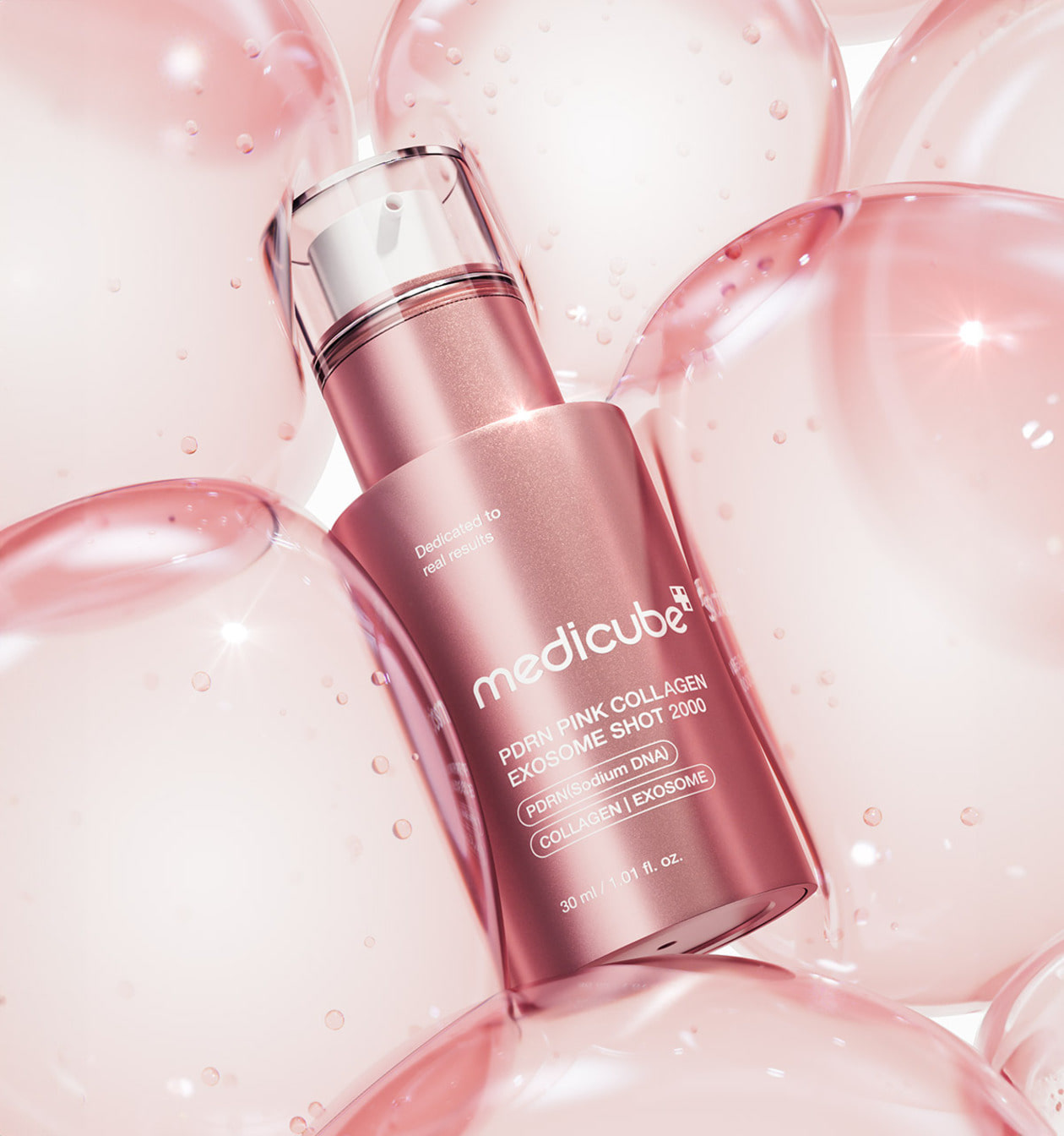 PDRN Pink Exosome Shot Serum 2000 30mL - Berry Young