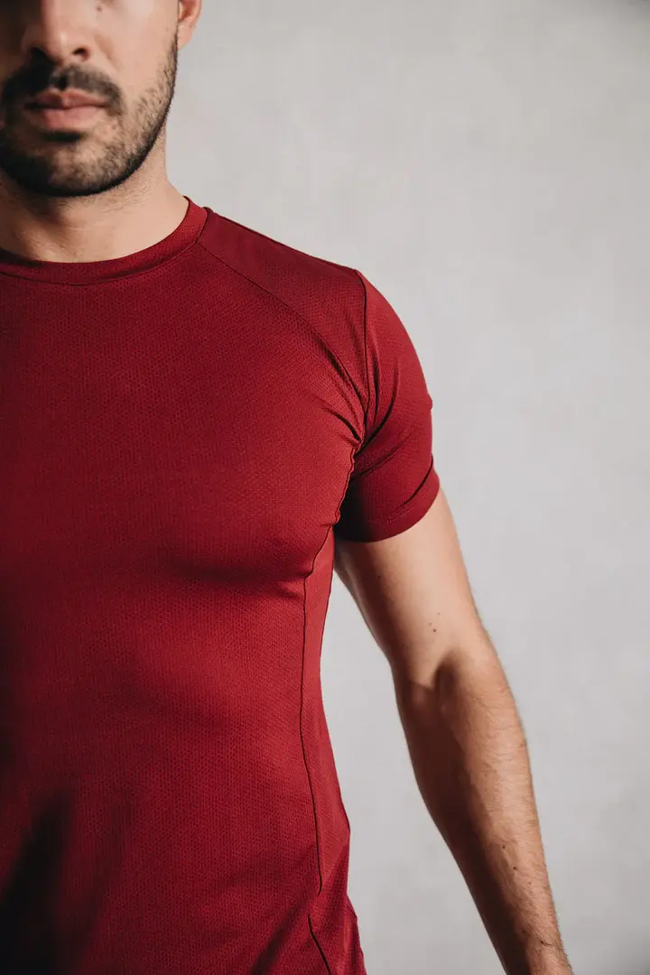 Playera Deportiva Vino - TRISTORE