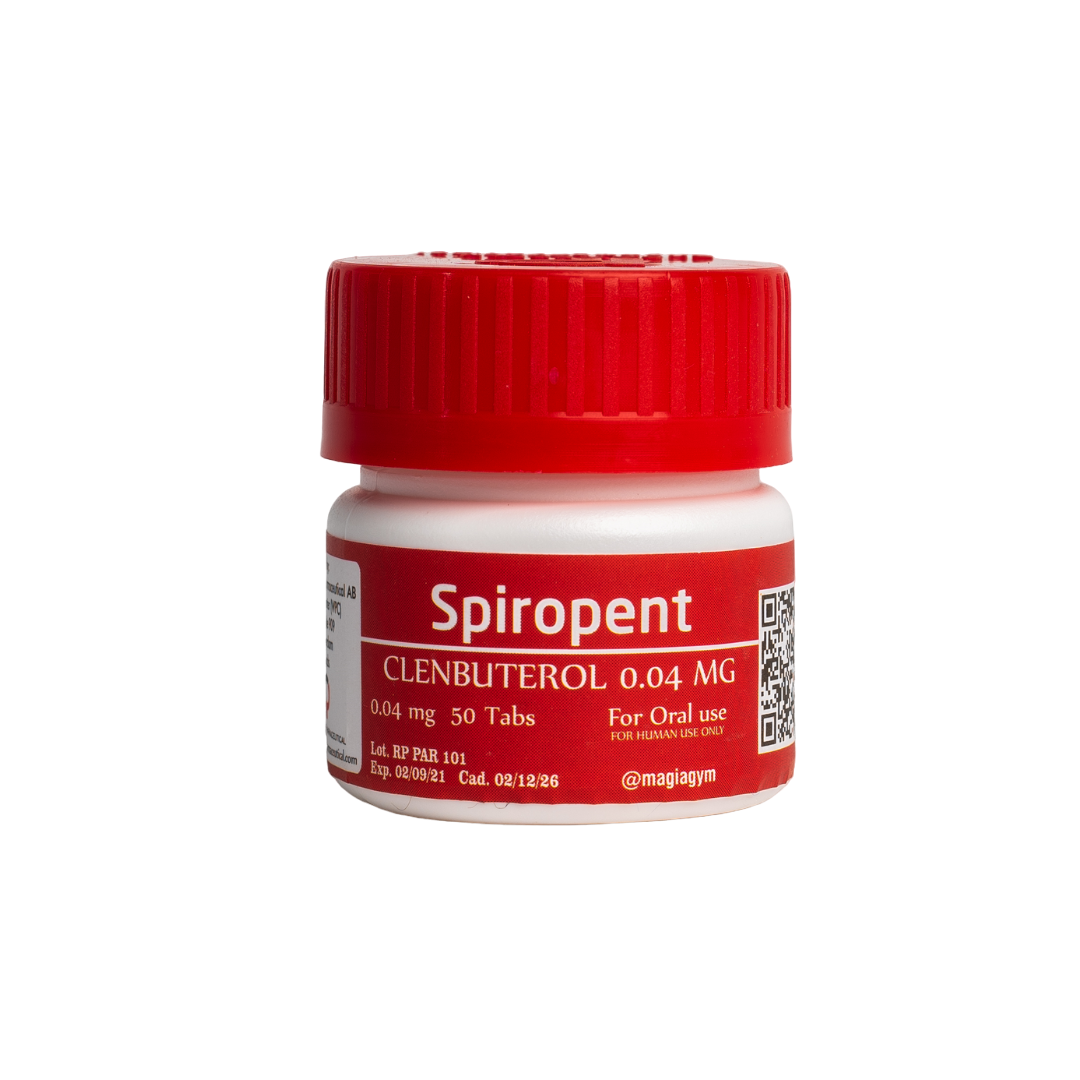 SPIROPENT (CLEMBUTEROL) ROTTER 40MCG 50TABS - Distribuidora Energy Supplies