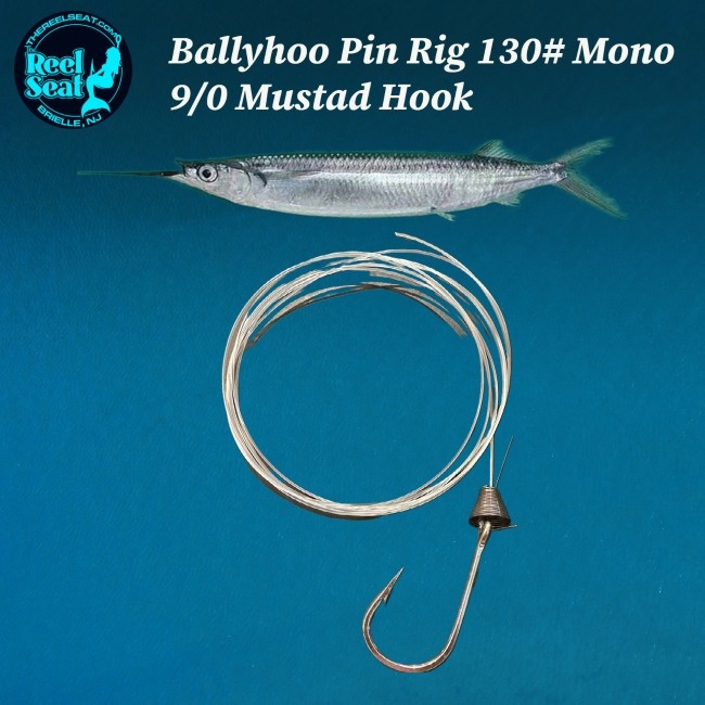 RS 130 LB Mono Ballyhoo Pin Rig 9/0 - The Reel Seat