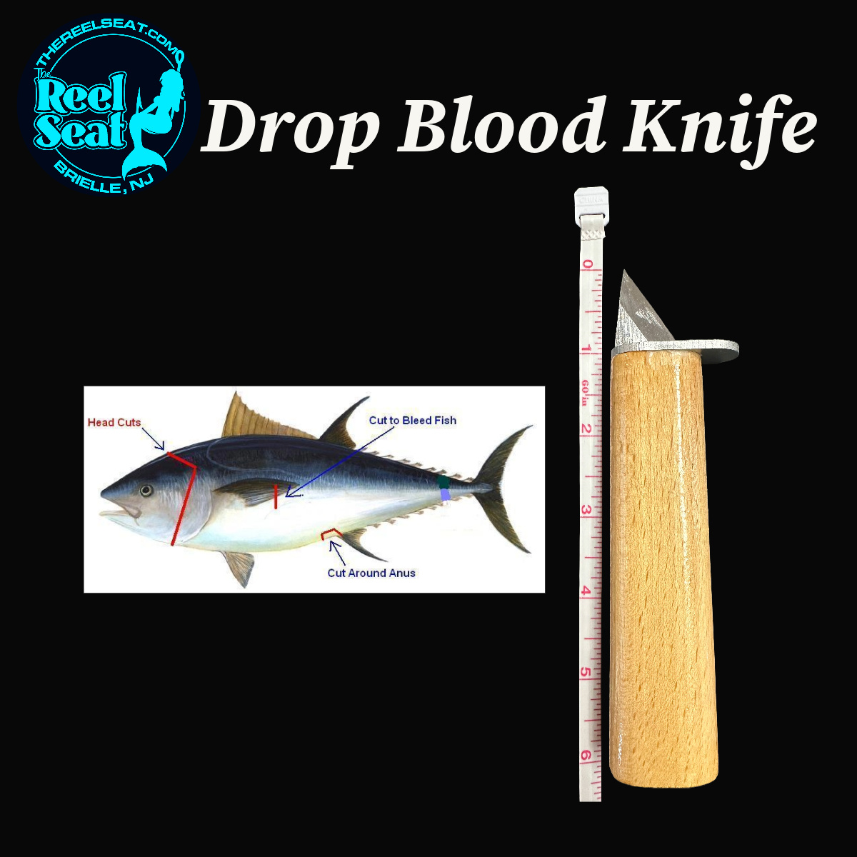 Drop Blood Knife - The Reel Seat