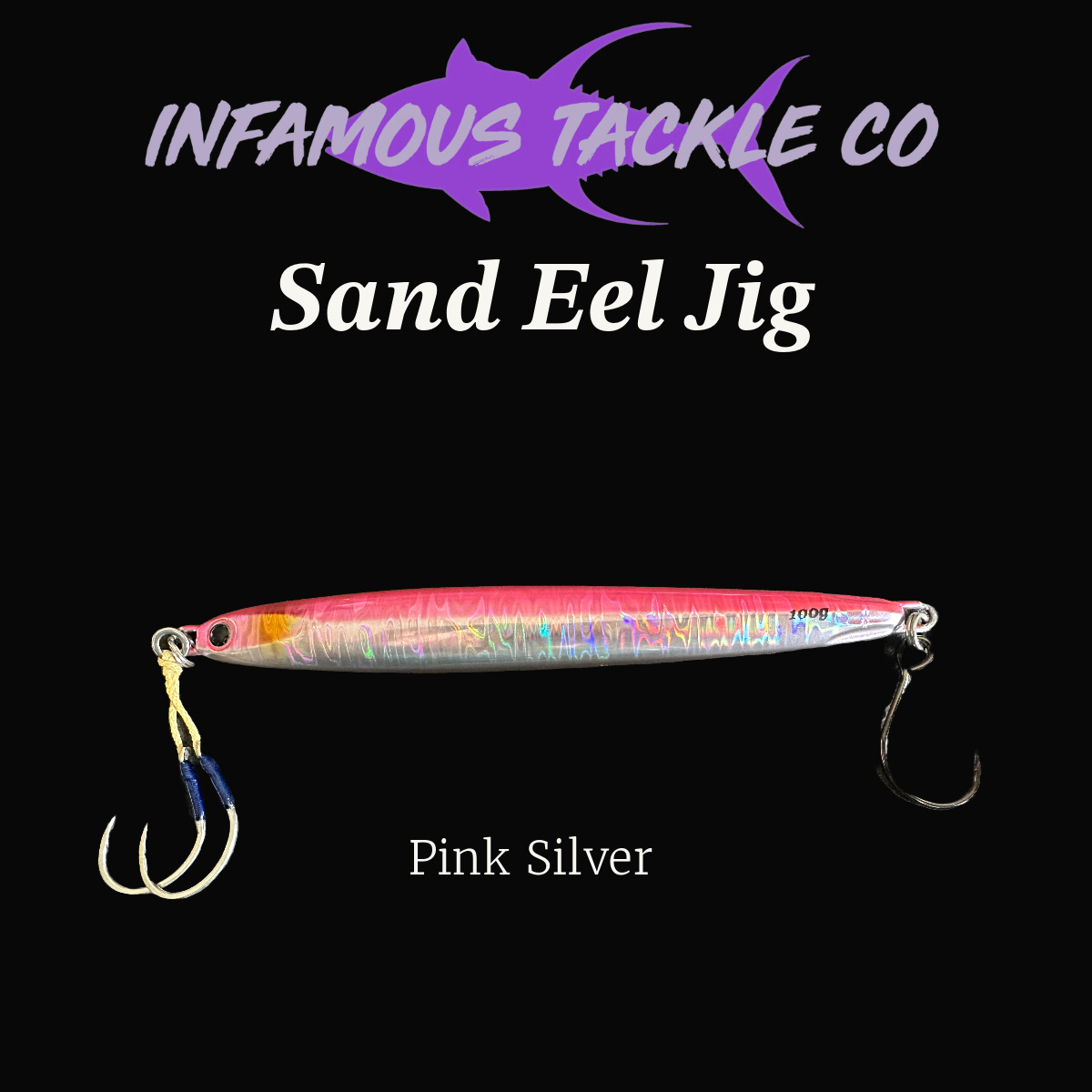Infamous Tackle Co. Sand Eel Jig - The Reel Seat