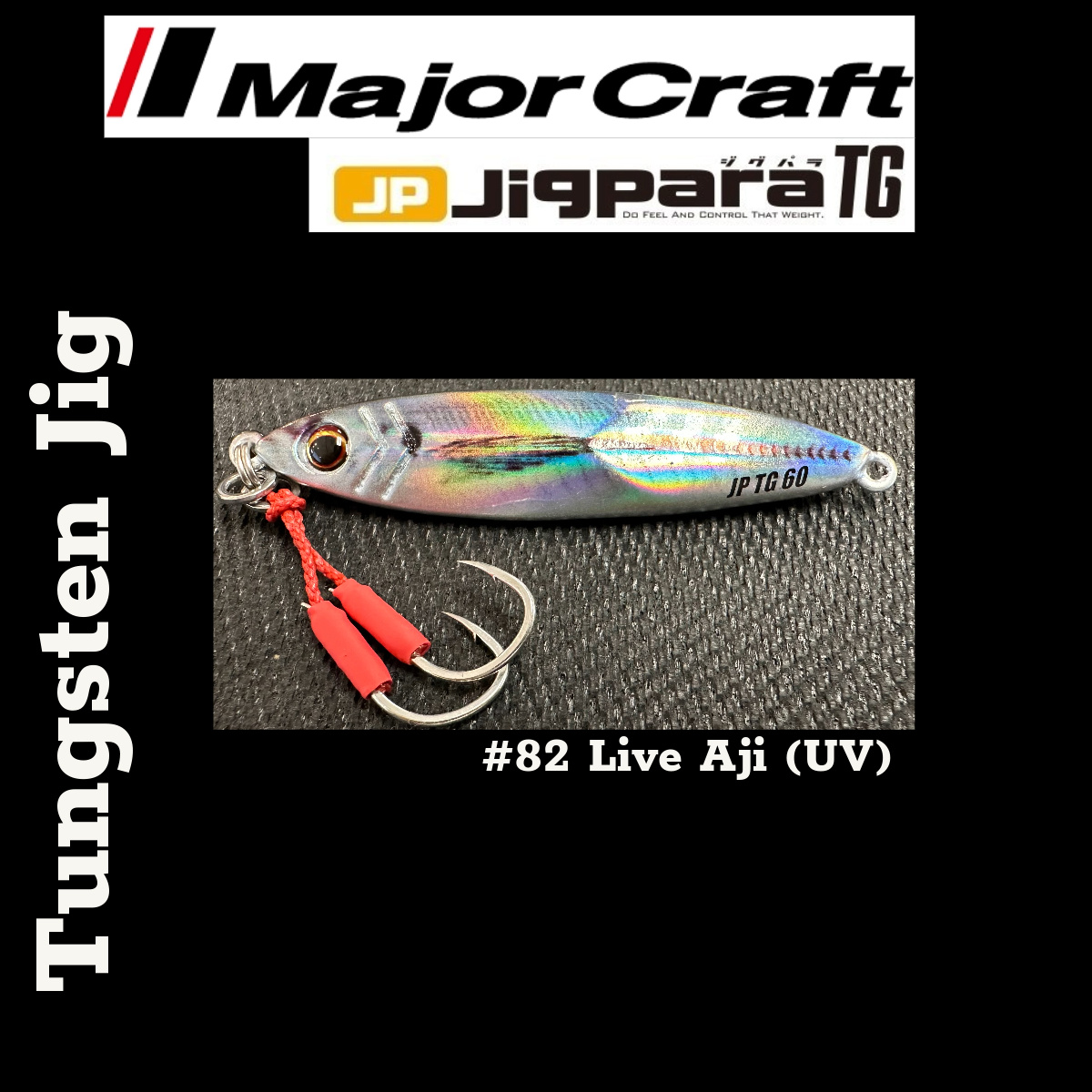 Major Craft Jigpara Tungsten Jigs - The Reel Seat
