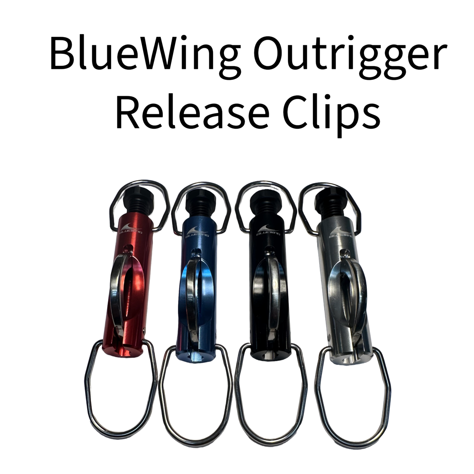 Bluewing Outrigger Release Clips 2 pk. - The Reel Seat
