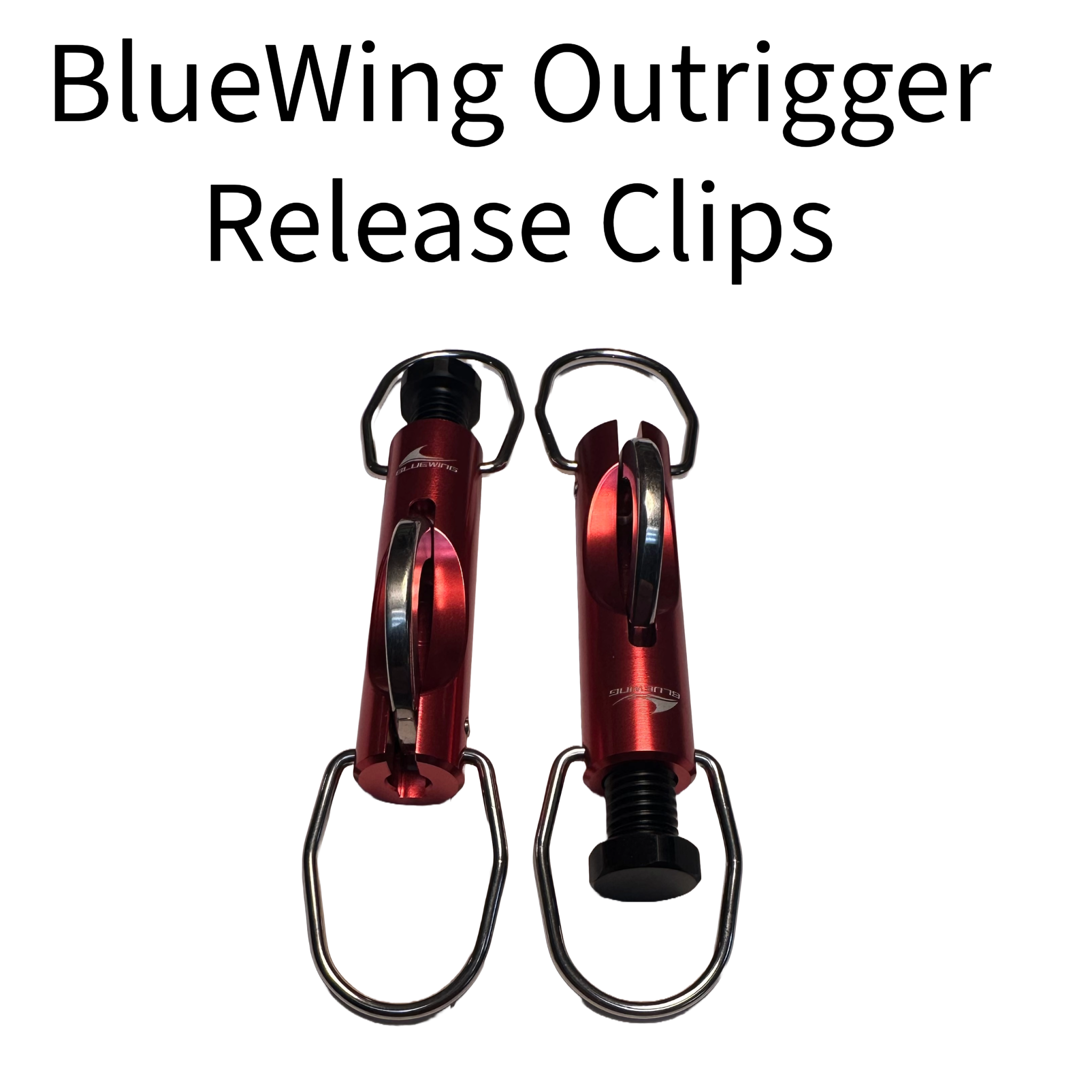 Bluewing Outrigger Release Clips 2 pk. - The Reel Seat