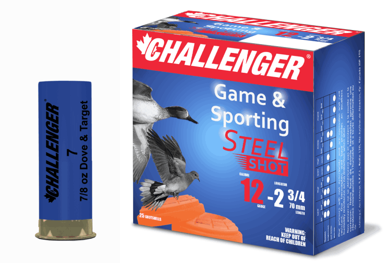 Munitions Challenger Steel Shot Cal.12 2-3/4 #7 7/8Oz - Pronature ...