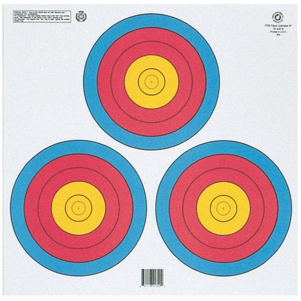 3 Spot Triangular Archery Target - Pronature Plessisville & Pronature ...