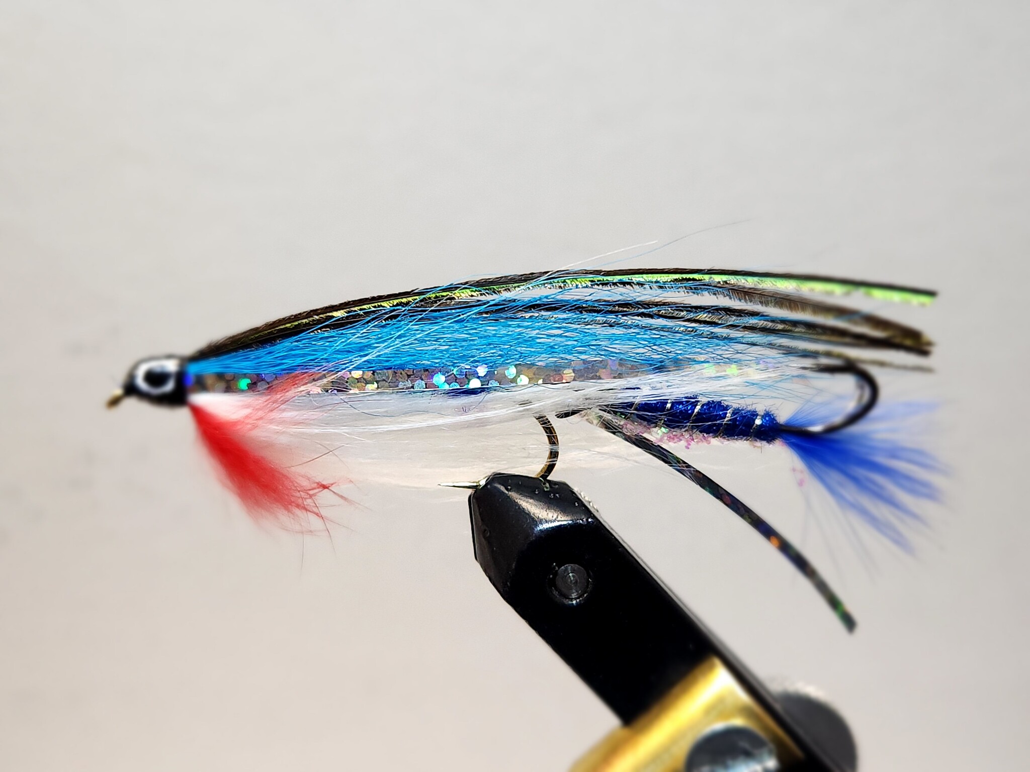 Mouche Streamer Tandem Blue Bait #4 - Pronature Plessisville ...