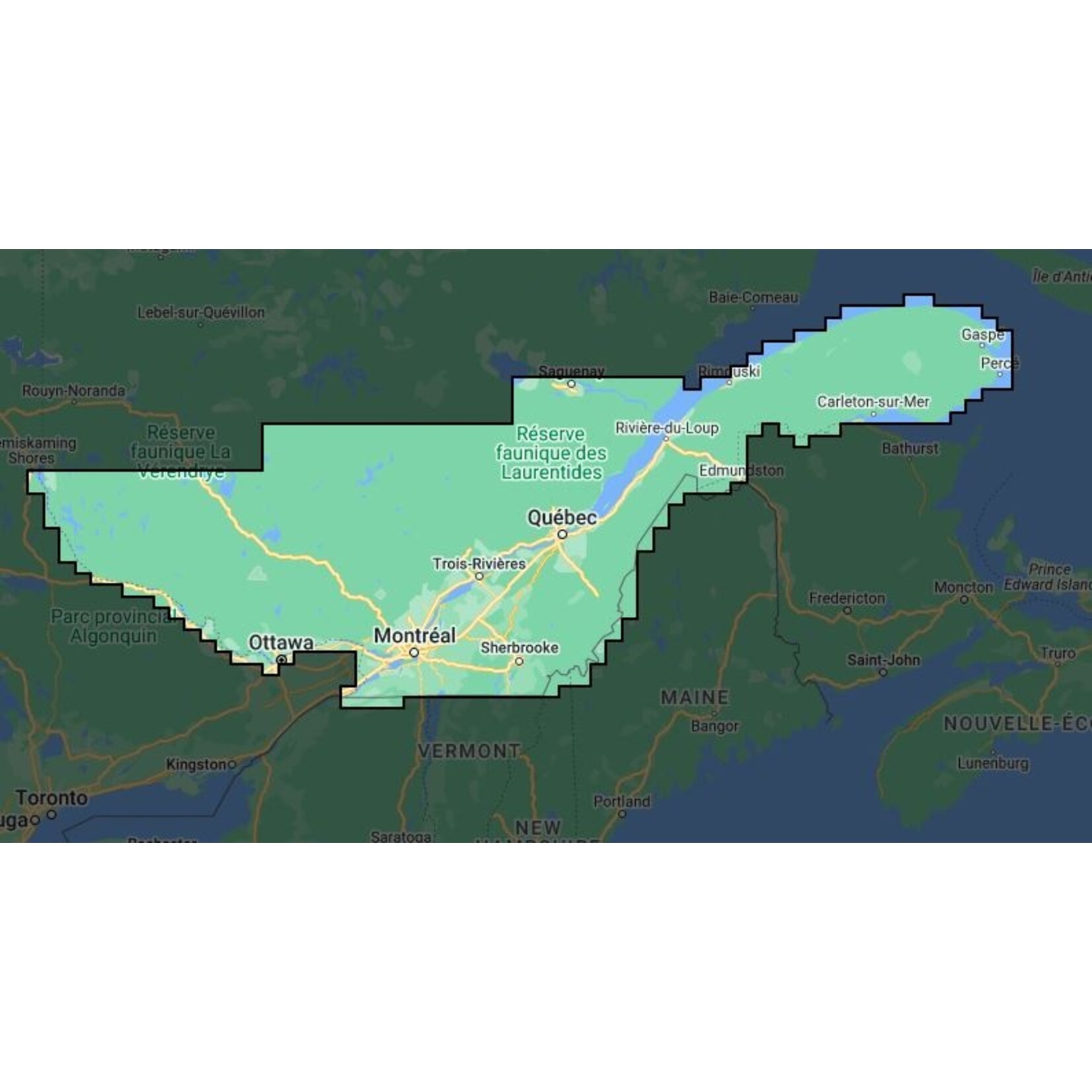 The GPS Map Trakmaps Deer Hunting 4 - Pronature Plessisville ...