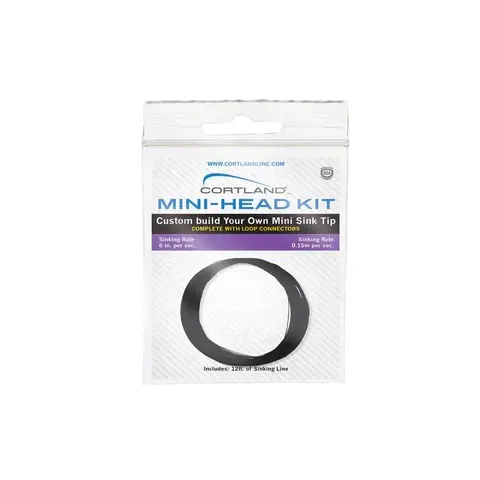 Cortland Mini Head Kit Sinking Leaders 12' Sinks 6" Par Second ...