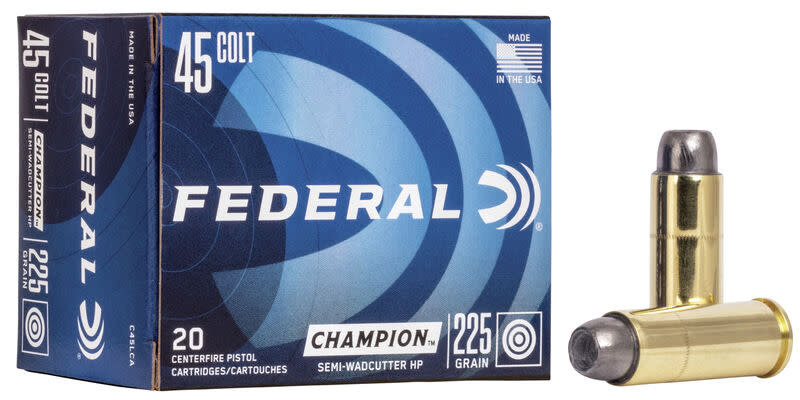 Munition Federal Champion 45 Colt 225gr SWHP - Pronature Plessisville ...