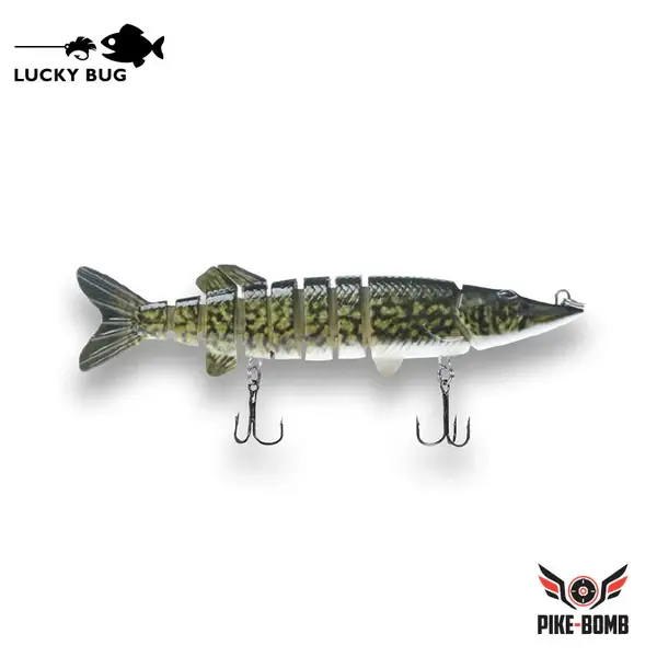 Leurres Lucky Bug Pike Bomb 8'' - Pronature Plessisville - Pronature ...