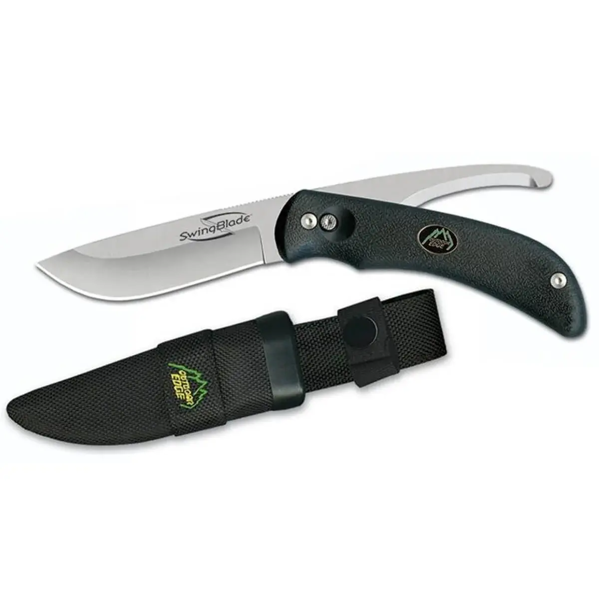 Couteau Outdoor Edge Swingblade Noir Pliant - Pronature Plessisville ...