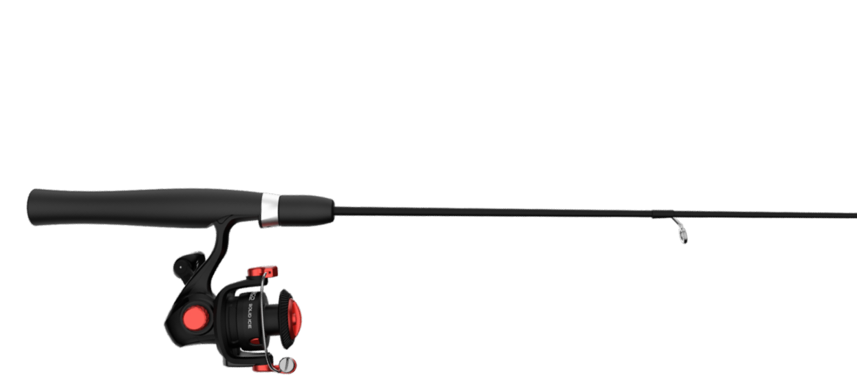Ensemble Pêche sur Glace Canne et Moulinet Zebco Solid Ice 25'' UL ...