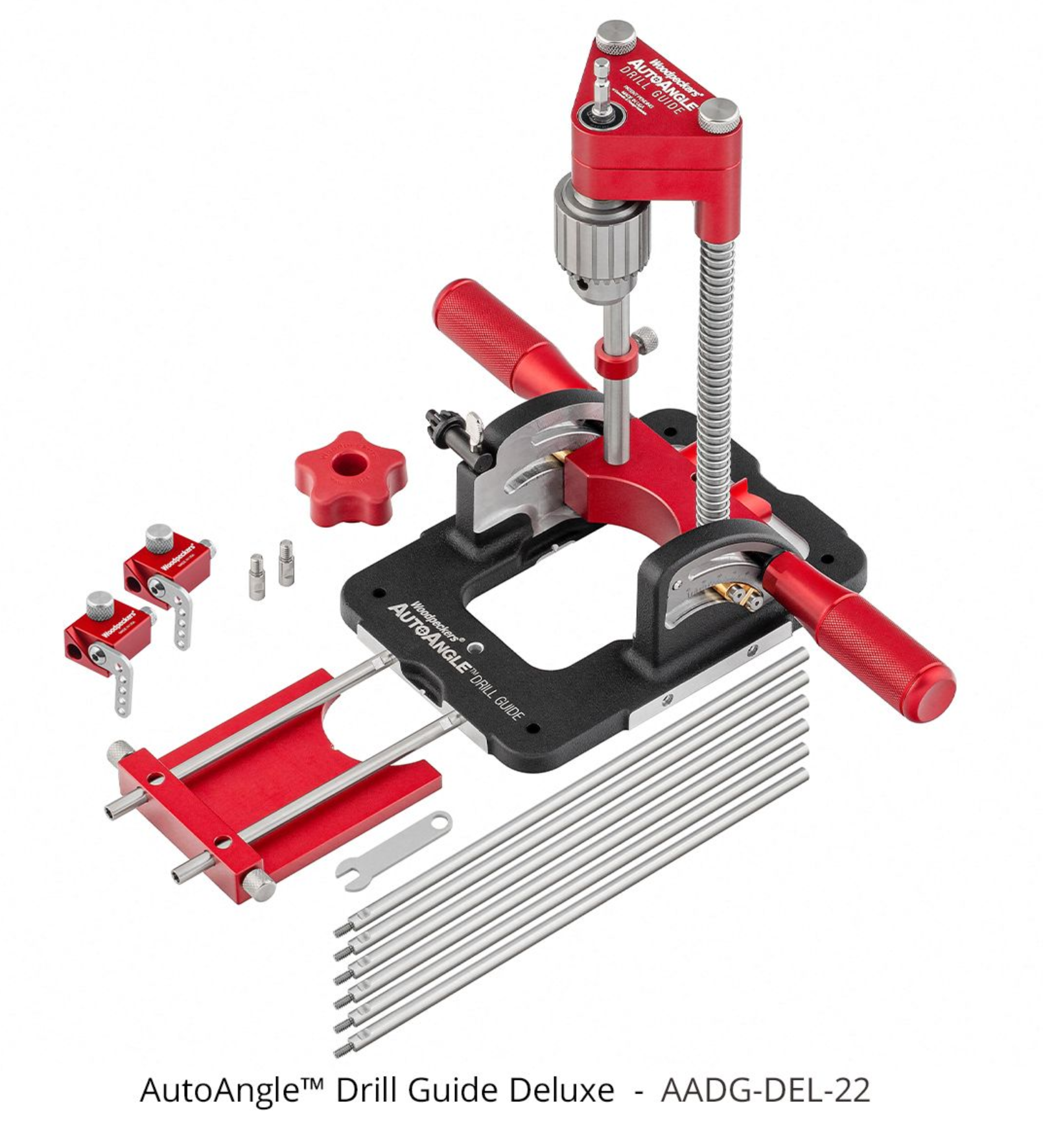 AutoAngle Drill Guide - Deluxe - AADG-DEL-22 - Indivisible Hardwoods