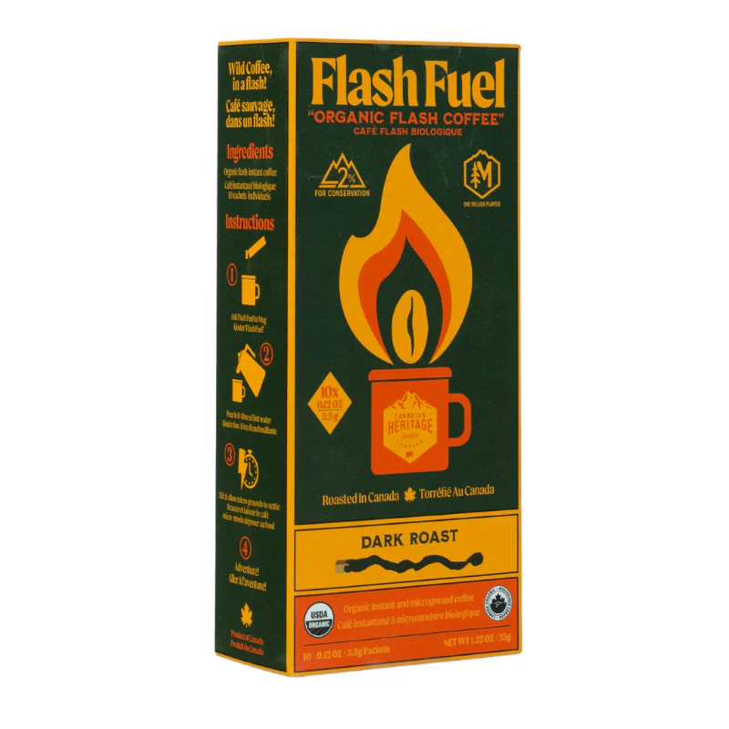 FLASH FUEL COFFEE- - Backtrails By Radical Edge