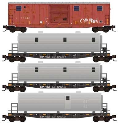 99302212 Canadian Pacific Rail Camp 4pk with Foam - Chuck's Trains ...