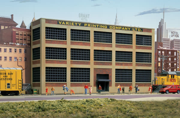 Walthers 9333161 HO Variety Printing Background Building Kit - Chuck's ...