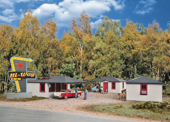 Walthers 9333481 HO Hi-Way Inn Kit - Chuck's Trains & Hobby Depot