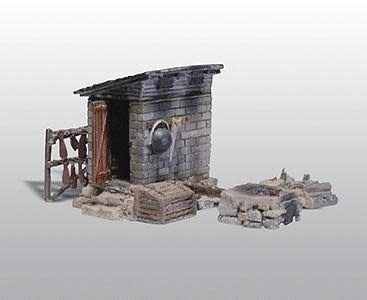 Woodland Scenics 213 HO Smokehouse Kit - Chuck's Trains & Hobby Depot