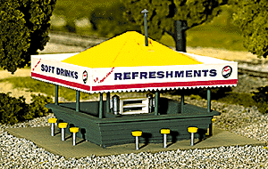 Atlas 715 HO Refreshment Stand - Chuck's Trains & Hobby Depot