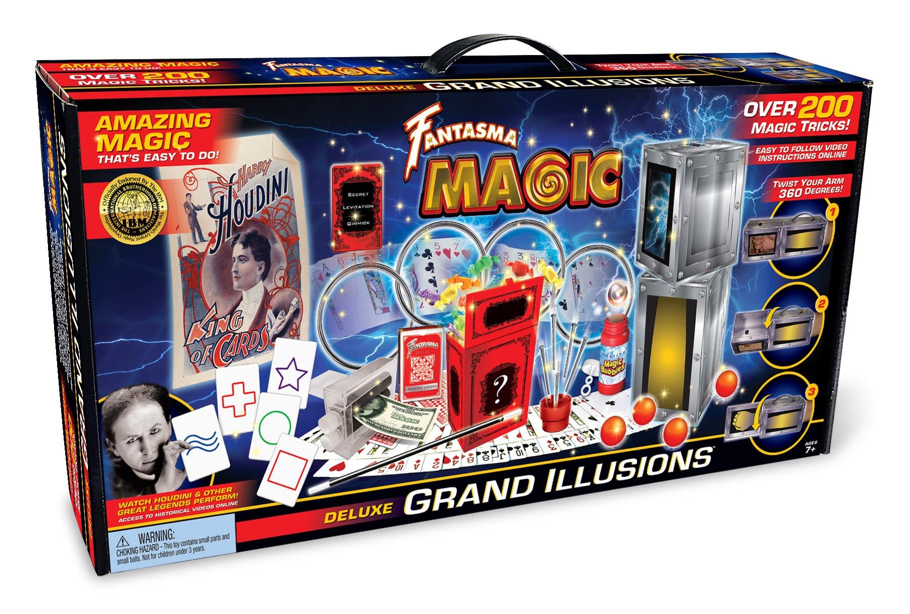 Fantasma Magic Deluxe Grand Illusions 200+ Tricks Magic Set - Chuck's ...