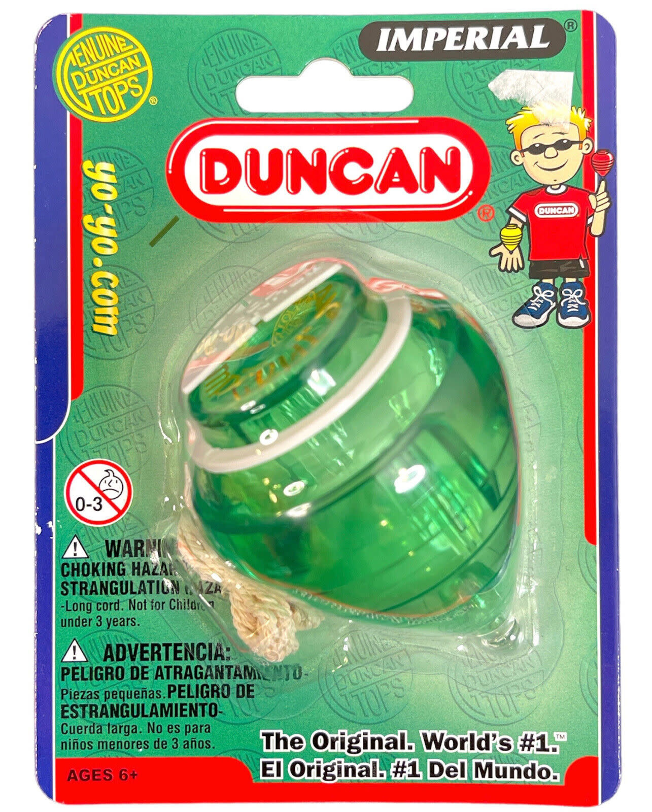 Duncan 3312MC Imperial Spin Top - Assorted Colors - Chuck's Trains ...