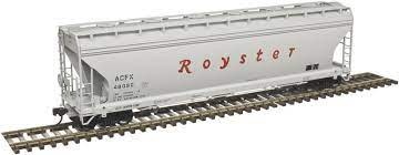 Atlas 20004804 HO Royster ACF 4650 Centerflow Hopper - Chuck's Trains ...