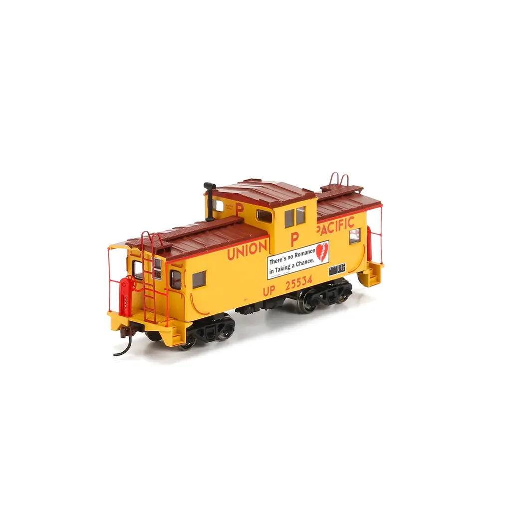 Athearn 29278 HO RTR Wide Vision Caboose, UP 25534 - Chuck's Trains ...