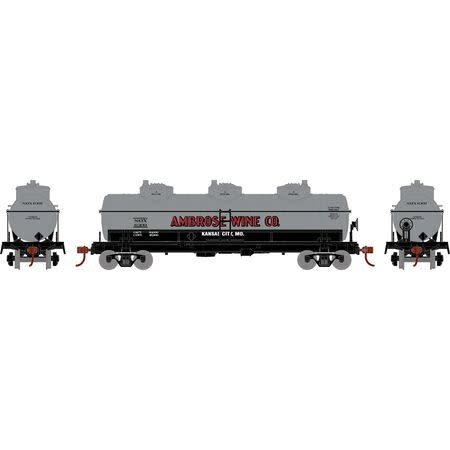 3188 HO 3-Dome Tank NATX 6309 - Chuck's Trains & Hobby Depot