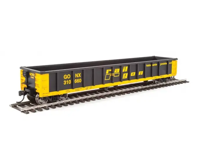Walthers 9106252 HO 53' Railgon Gondola, GONX - Chuck's Trains & Hobby Depot