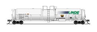 Broadway Limited 3833 N Cryogenic Tank Car, Linde - Chuck's Trains ...