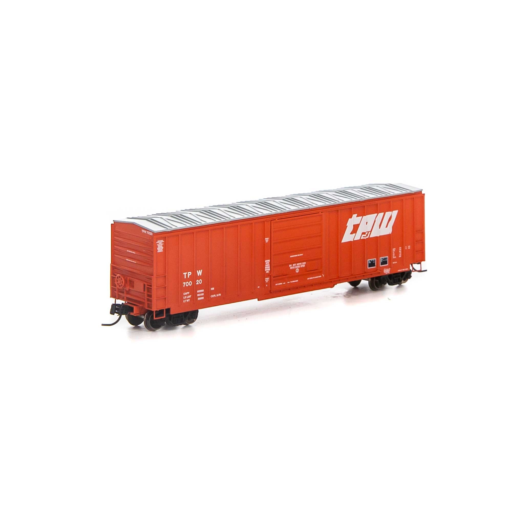 Athearn 22978 N 50' SIECO Box TP&W 70020 - Chuck's Trains & Hobby Depot
