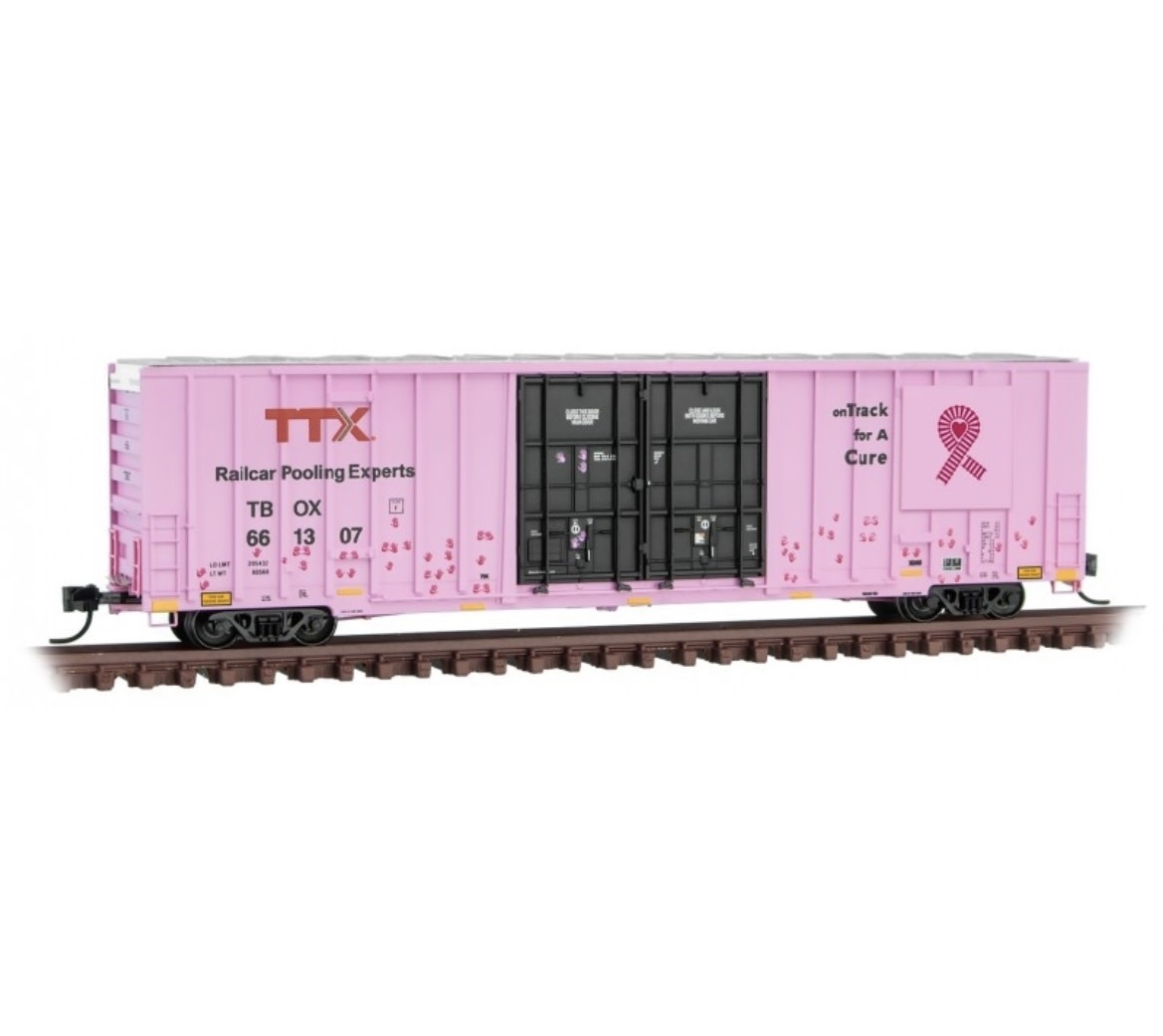 Micro Trains Line 12300060 N TTX Breast Cancer Awareness - Chuck's ...