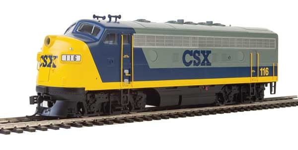 9109939 HO CSX F7 AB Set - Chuck's Trains & Hobby Depot
