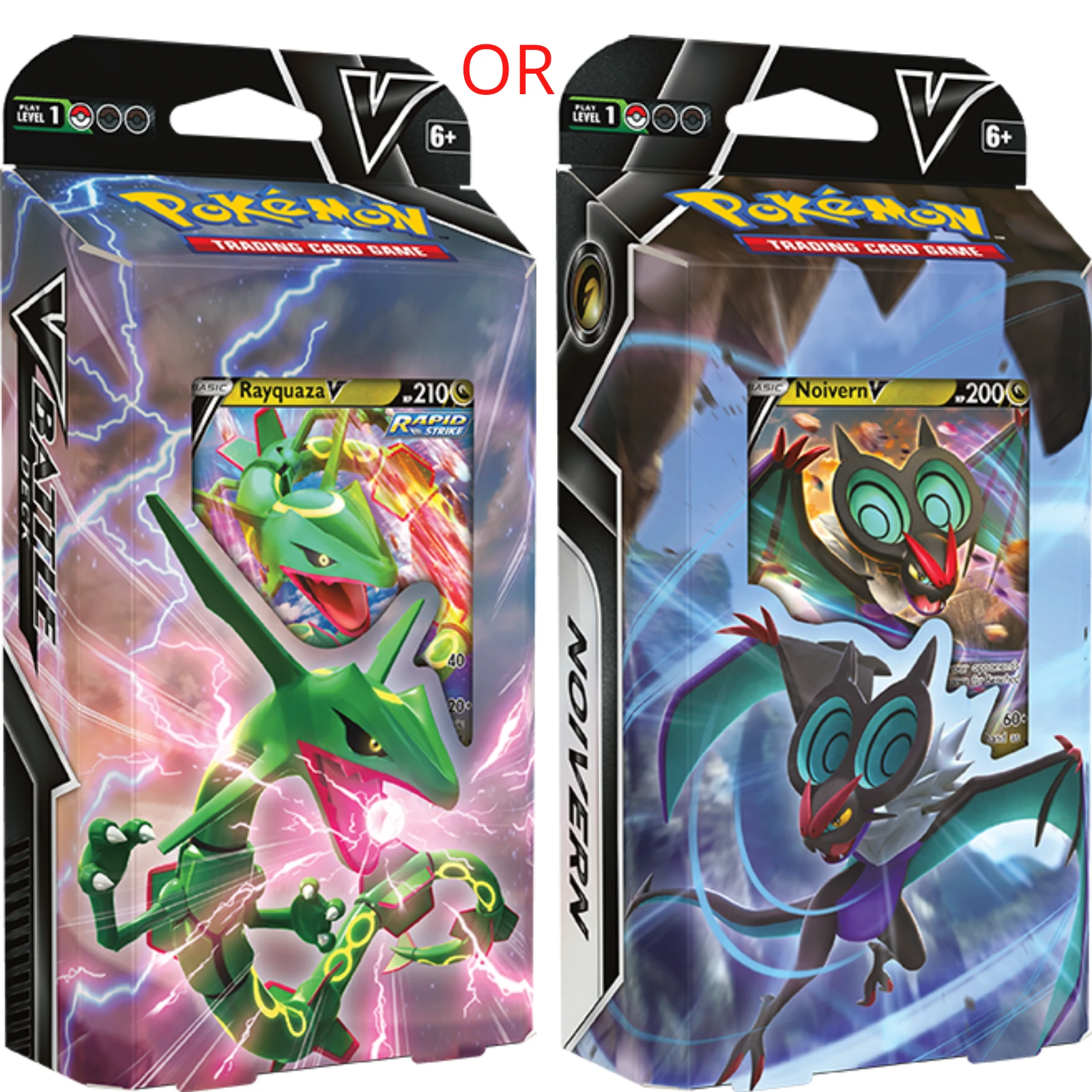 80909 Pokemon Rayquaza Noivern V Battle Deck - Chuck's Trains & Hobby Depot